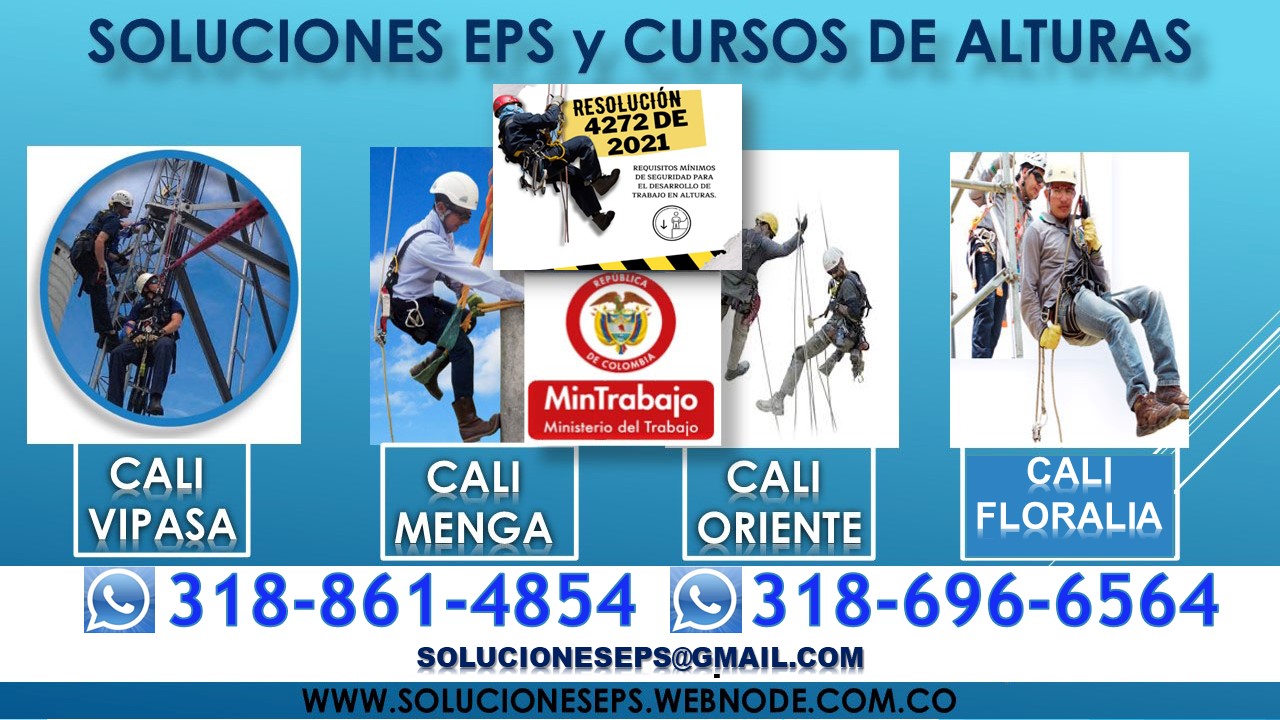 CURSOS DE ALTURAS CALI :: WWW.SOLUCIONESEPS.COM.